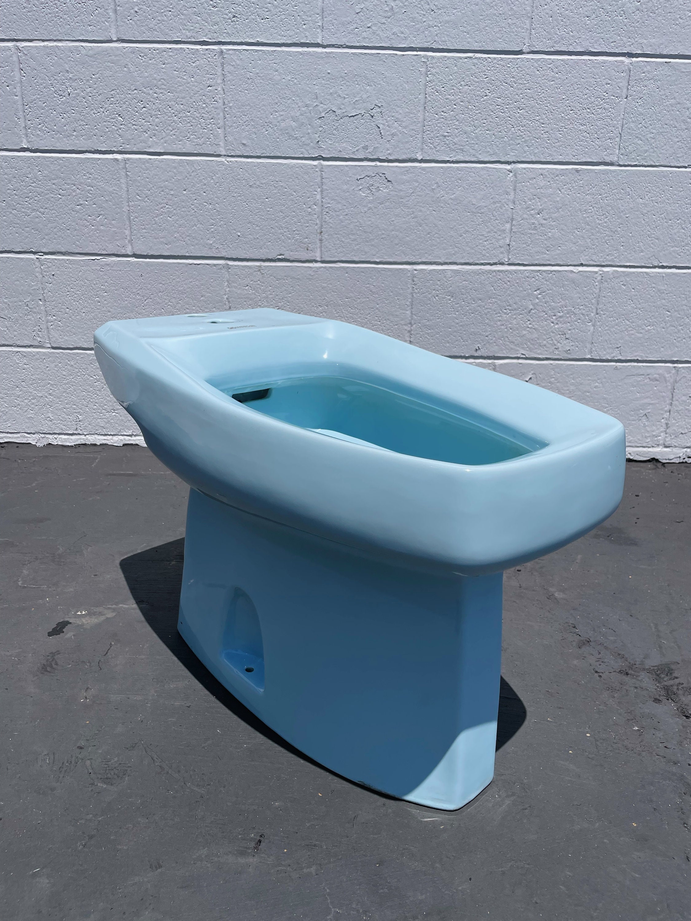 Vintage NOS Porcelain Bidet Baby Blue DEADSTOCK American Standard - Etsy