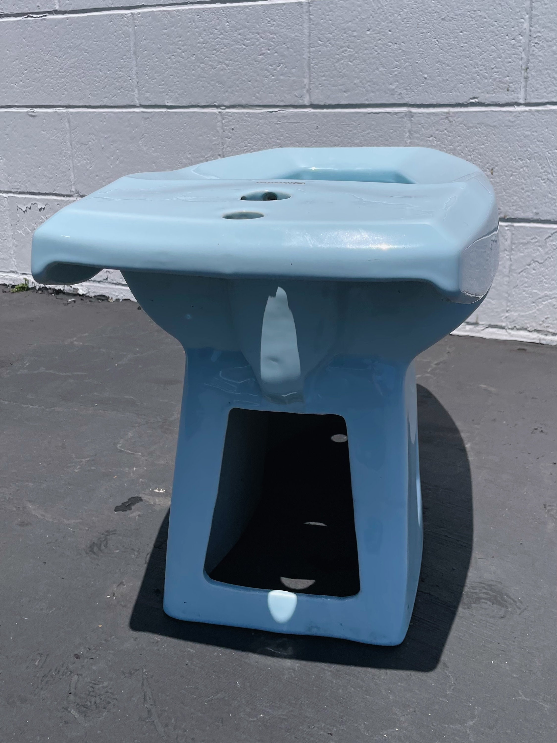 Vintage NOS Porcelain Bidet Baby Blue DEADSTOCK American Standard - Etsy