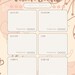Cute Vision Board Digital Planner, 1 Page Manifestation Planner ...