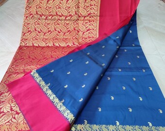 Pure Murshidaabad Silk Saree for Indian Women Traditional and Ethnic ...