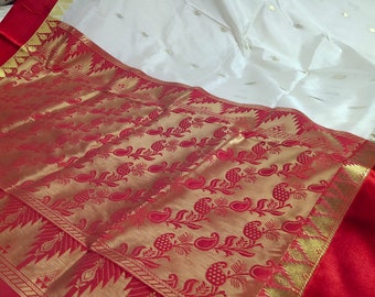 Pure Murshidaabad Silk Saree for Indian Women Traditional and Ethnic ...
