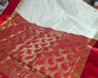 Silk Garod Saree With Blouse Piece for Indian Women Traditional and ...