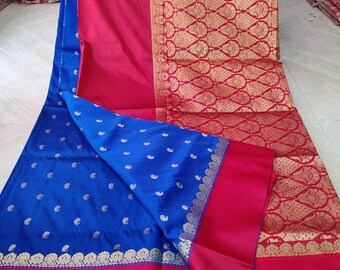 Pure Murshidaabad Silk Saree for Indian Women Traditional and Ethnic ...