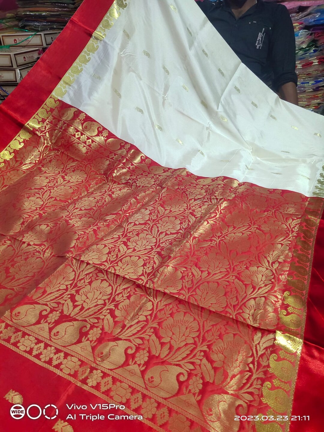 Silk Garod Saree With Blouse Piece for Indian Women Traditional and ...