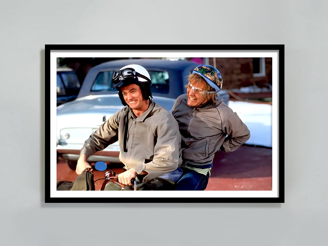Dumb and Dumber Movie Poster, Funny Print, Jim Carrey Poster, Best Buds ...