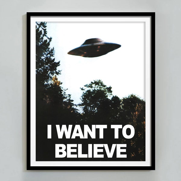 I Want to Believe - Etsy