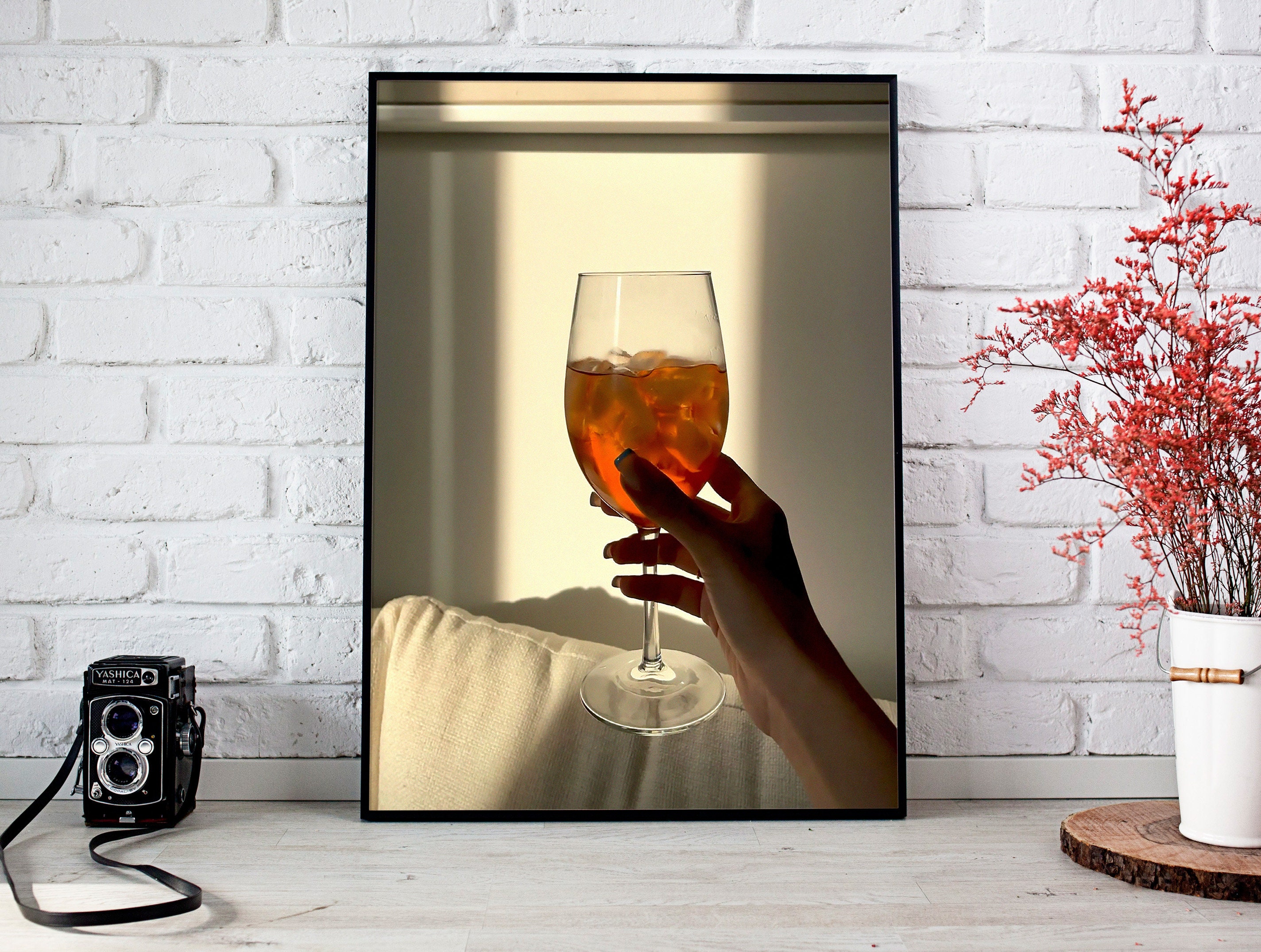 Aperol Spritz Poster, Bar Cart Print, Cocktail Wall Art, Aperol Spritz ...