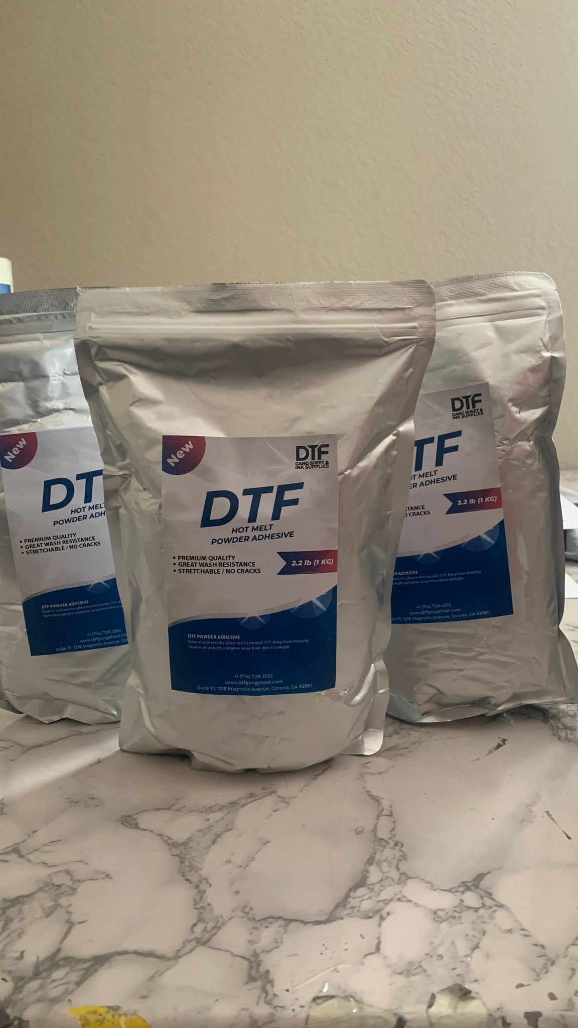 DTF Adhesive Powder 1 Kg - Etsy