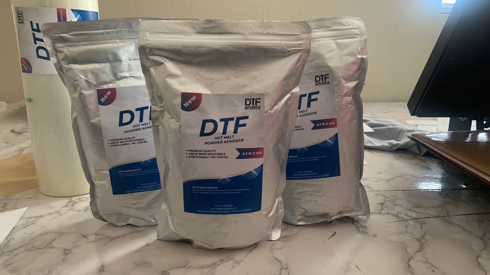 DTF Adhesive Powder 1 Kg - Etsy