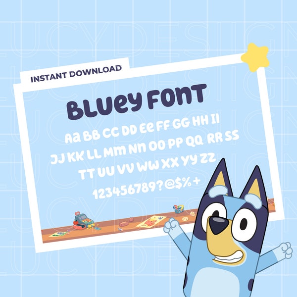 Bluey - Etsy