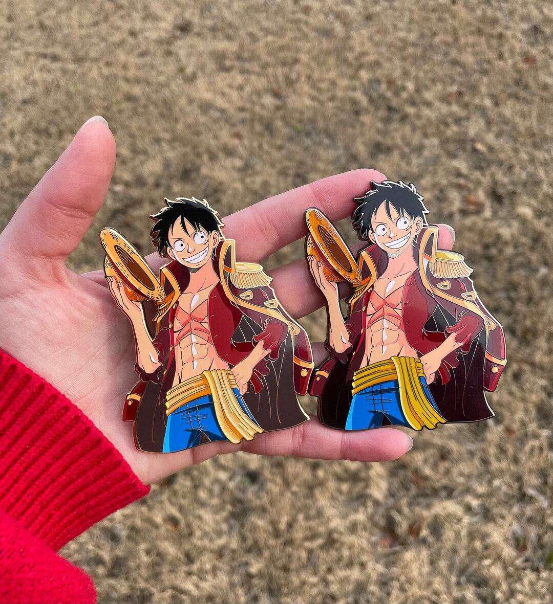 Luffy Legend Topper pirate Anime Designer Open Edition Enamel Pin ...