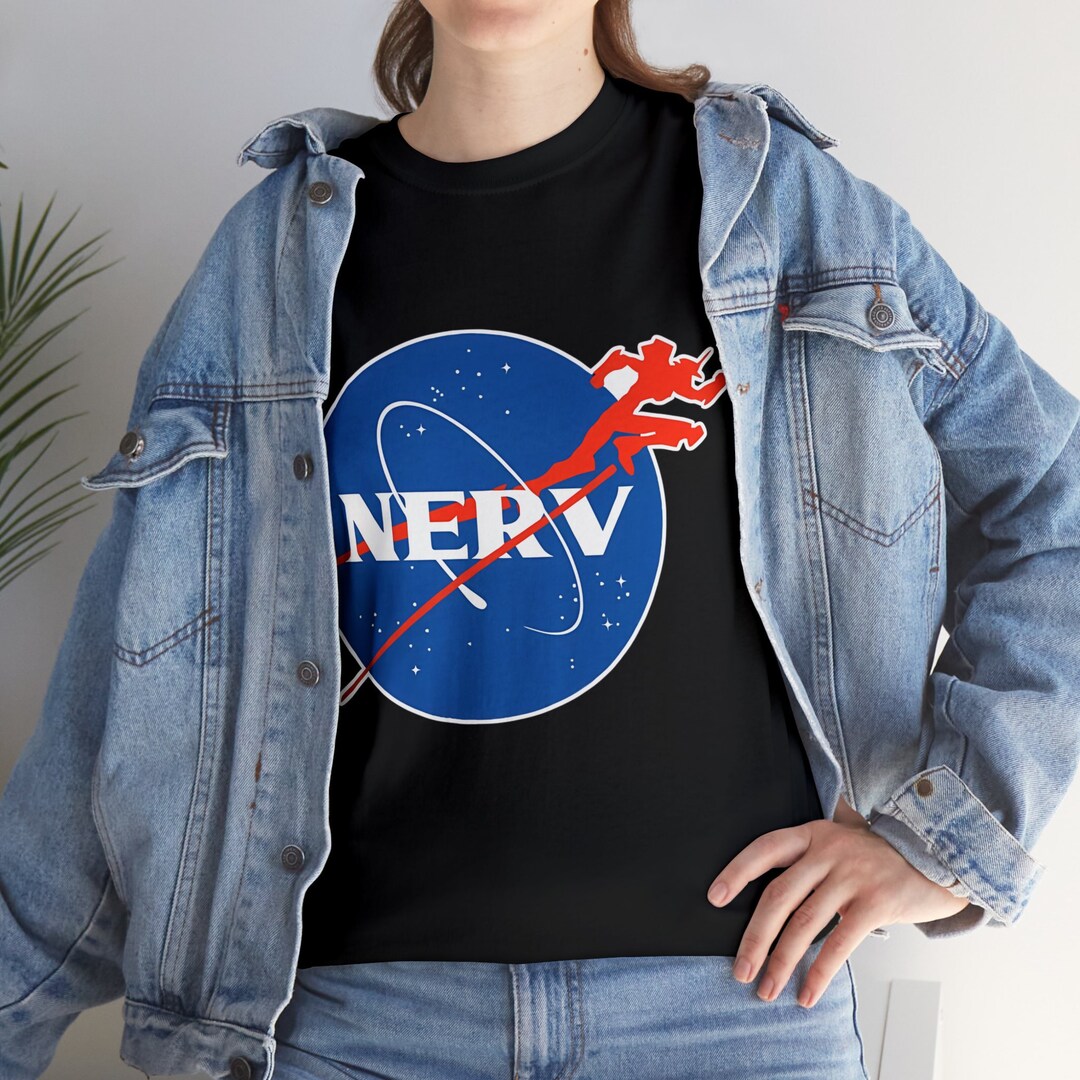 Evangelion EVA Unit-01: Mecha Anime Graphic Tee Apocalypse, NERV, NASA ...