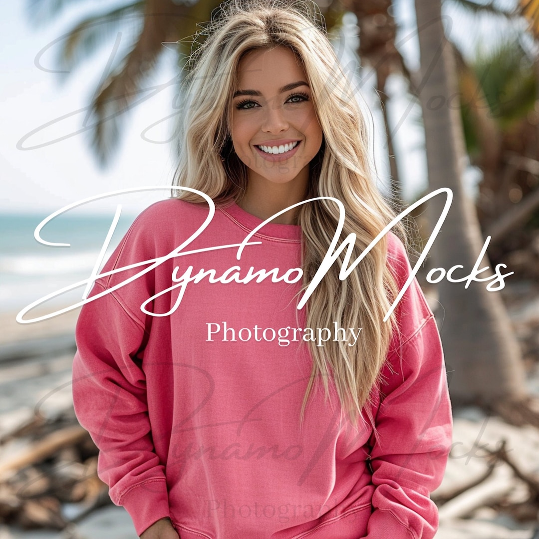 Watermelon Comfort Colors Mockup, Watermelon 1566 Crewneck, Womens Pink ...