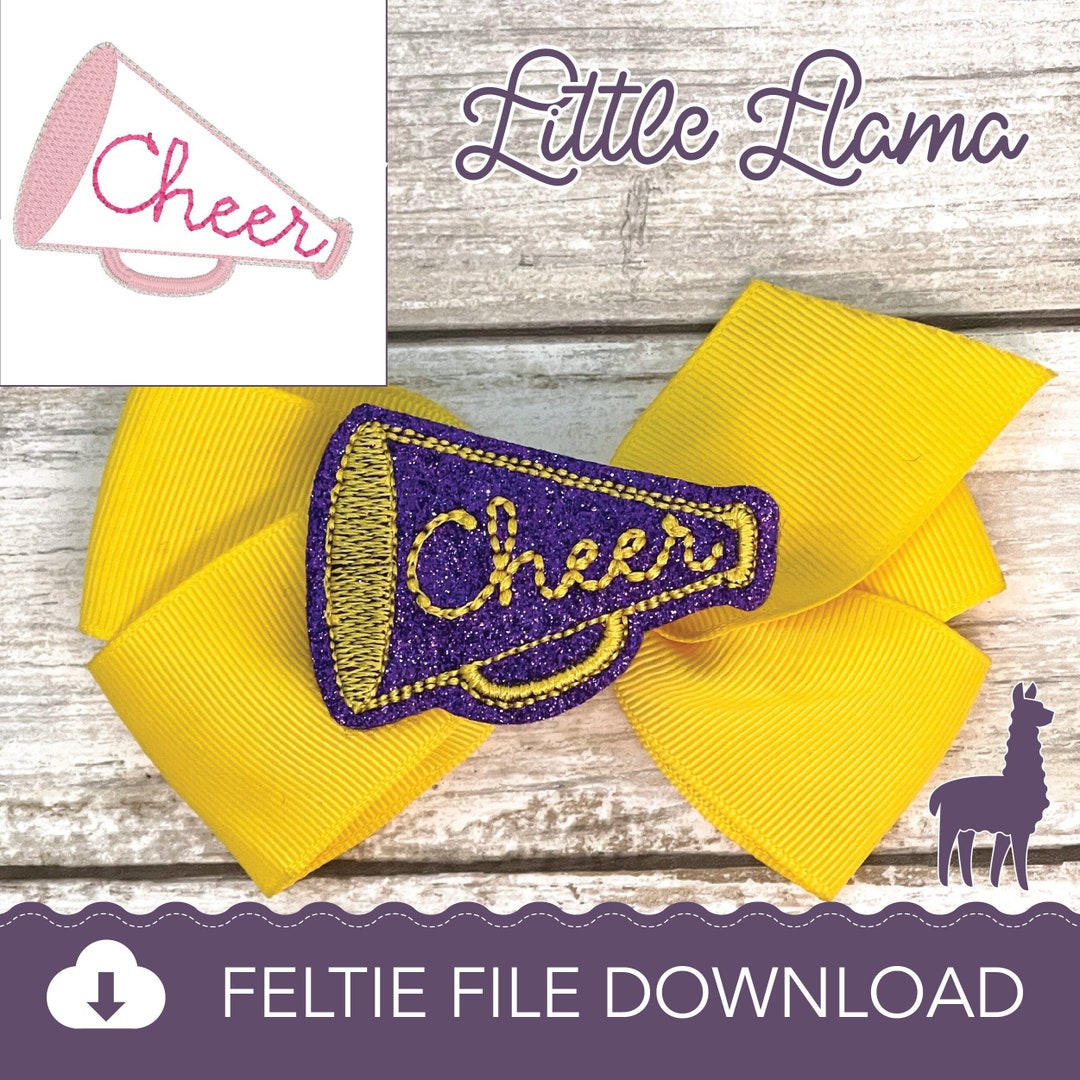 Cheerleader Cone Embroidery File | INSTANT DOWNLOAD | ITH | - Etsy