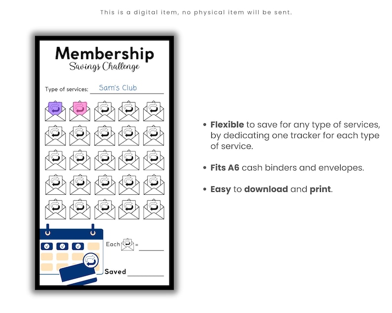 Membership Savings Challenge, Warehouse Club Savings, Gym Savings ...