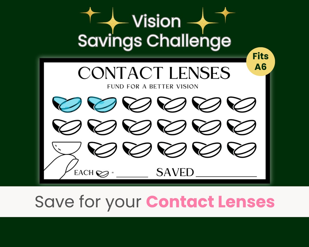 Contact Lenses Savings Challenge, Contact Lens Savings Fund, Eye Care ...