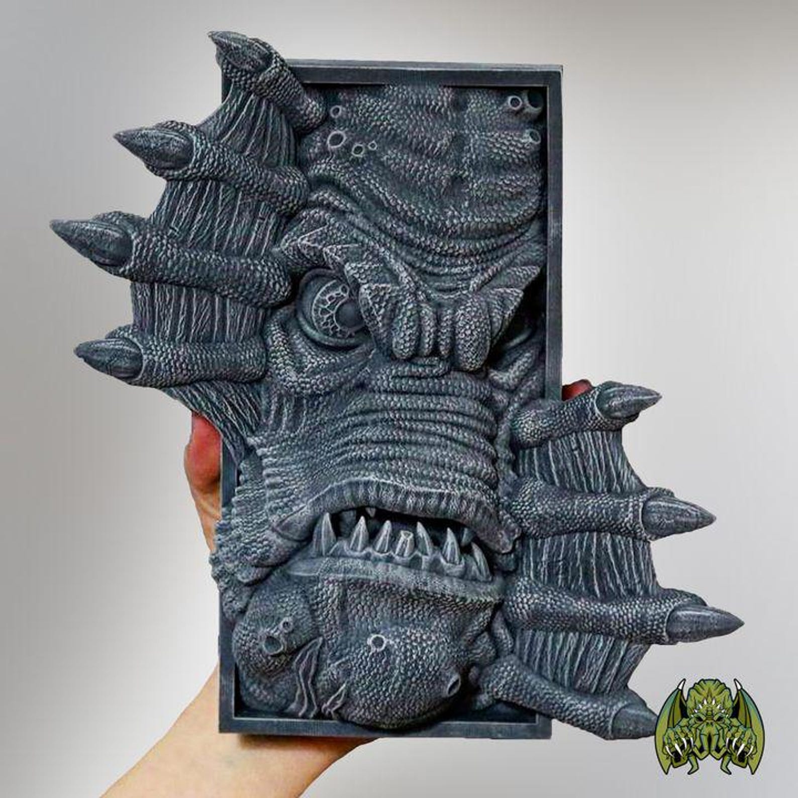 Swamp Monster Book Nook - 3D Printed to Bring Fantasy Horror Monsters ...