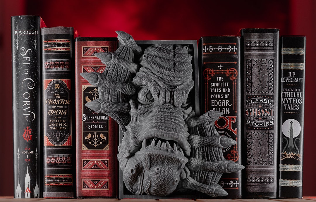Swamp Monster Book Nook - 3D Printed to Bring Fantasy Horror Monsters ...