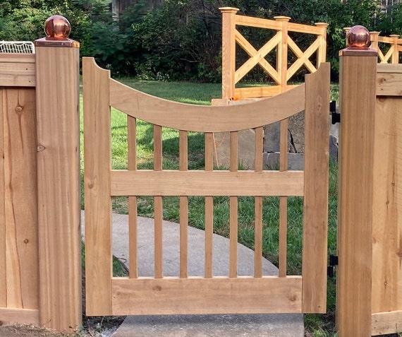 Picket Fence Garden Gate