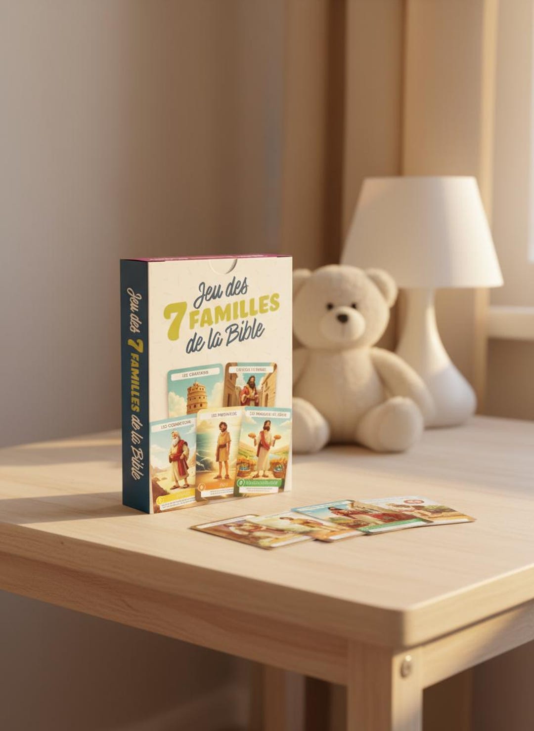 7 Families Bible Game Bible Game Card Game, Bible Stories, Christian ...