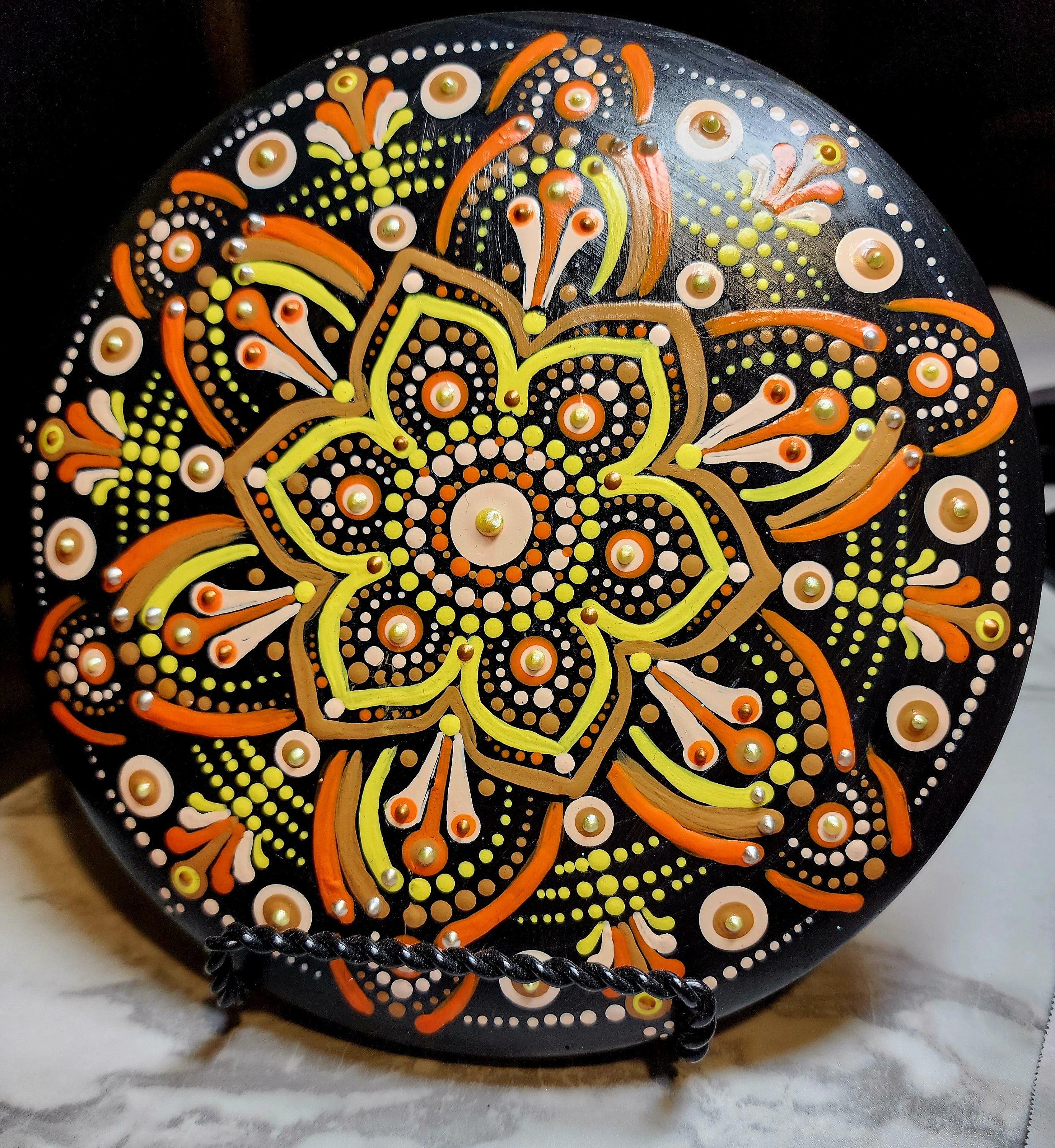 8" Mandala Art - Etsy