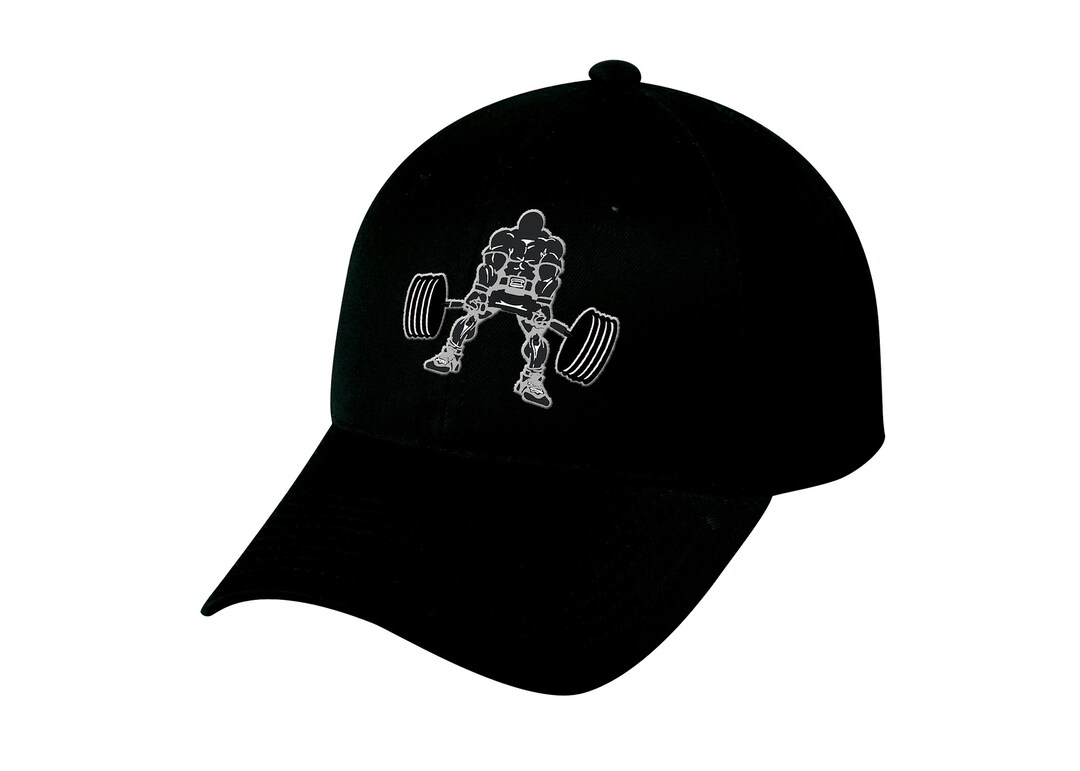 Dead Lift Embroidered Black Baseball Cap - Etsy