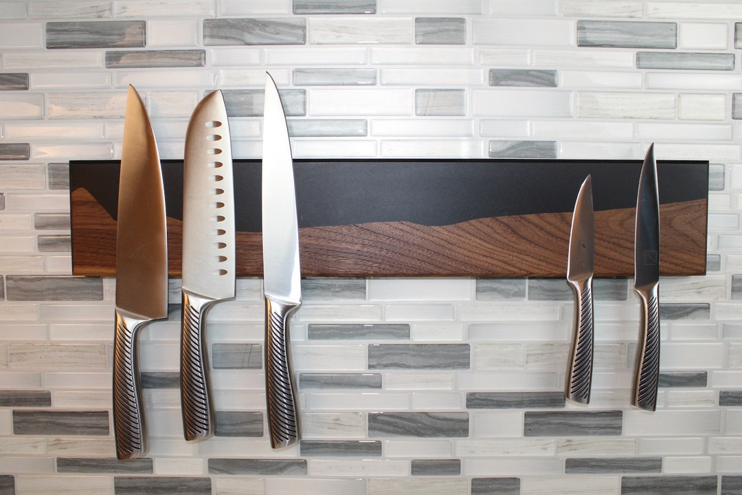 Decorative Magnetic Knife Board Epoxy Knife Holder Epoxy Boards ...
