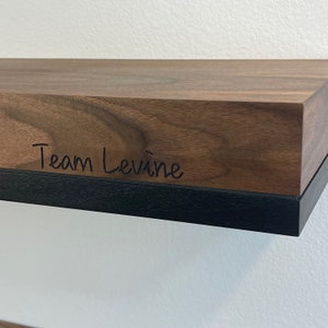 Contemporary Floating Shelves Personalized Shelf Wall Decor Fireplace ...