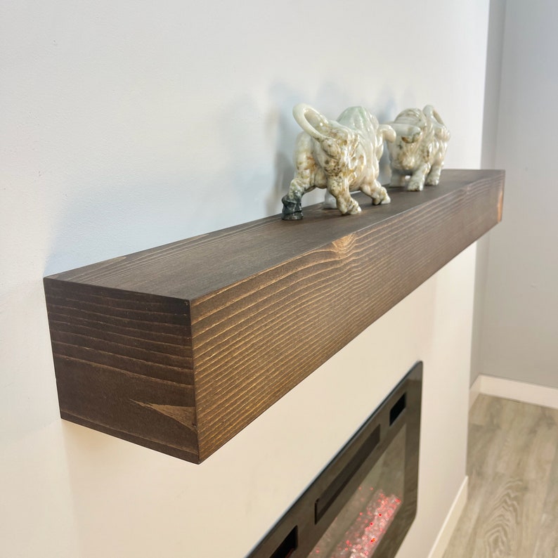 Custom Mantels Floating Fireplace Mantels Fireplace Floating Shelves ...