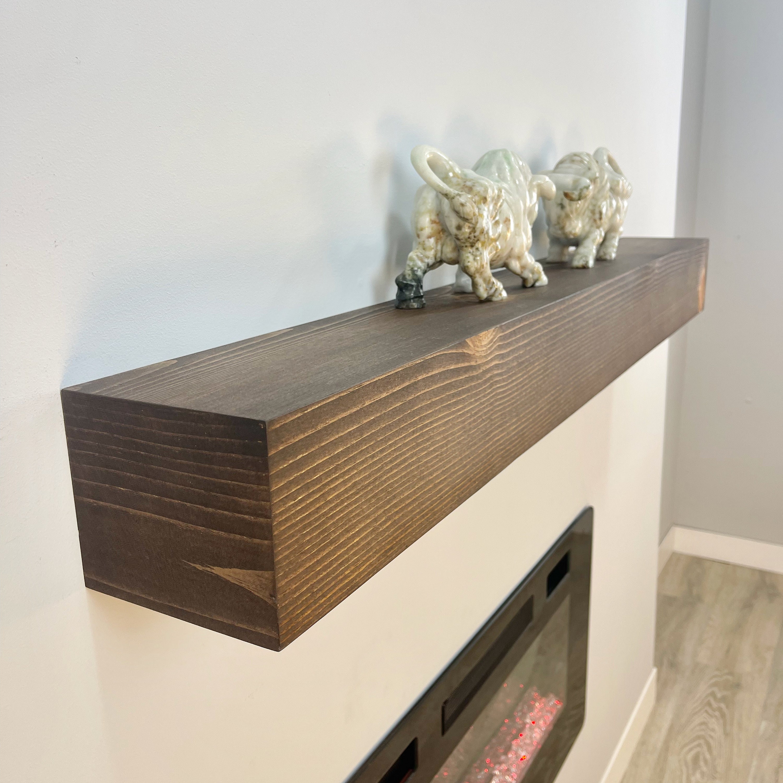 Custom Mantels Floating Fireplace Mantels Fireplace Floating Shelves ...