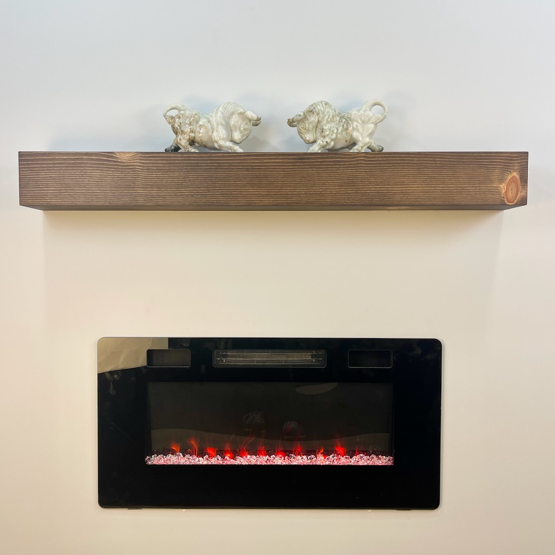 Custom Mantels Floating Fireplace Mantels Fireplace Floating Shelves ...