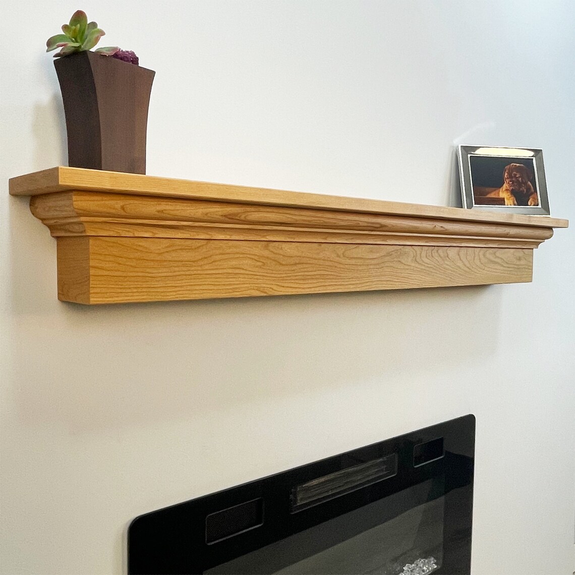 Custom Mantels Floating Fireplace Mantels Fireplace Floating Shelves ...
