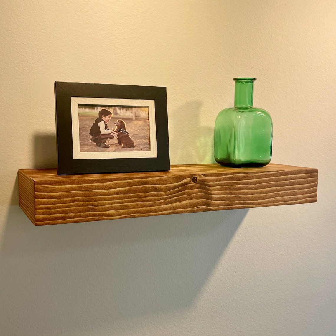 Contemporary Floating Shelves Shelf Wall Decor Fireplace Floating ...