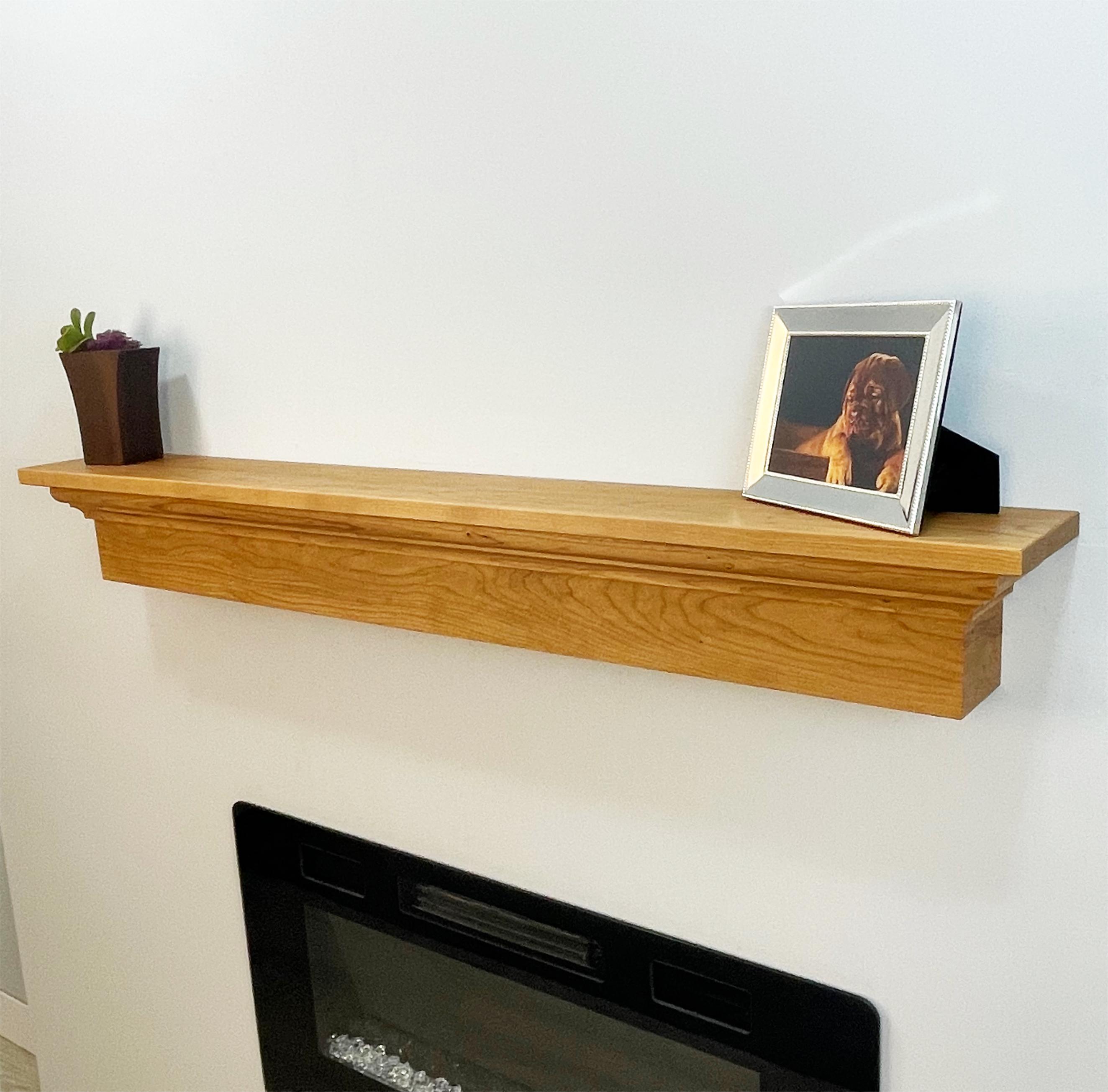 Custom Mantels Floating Fireplace Mantels Fireplace Floating Shelves ...