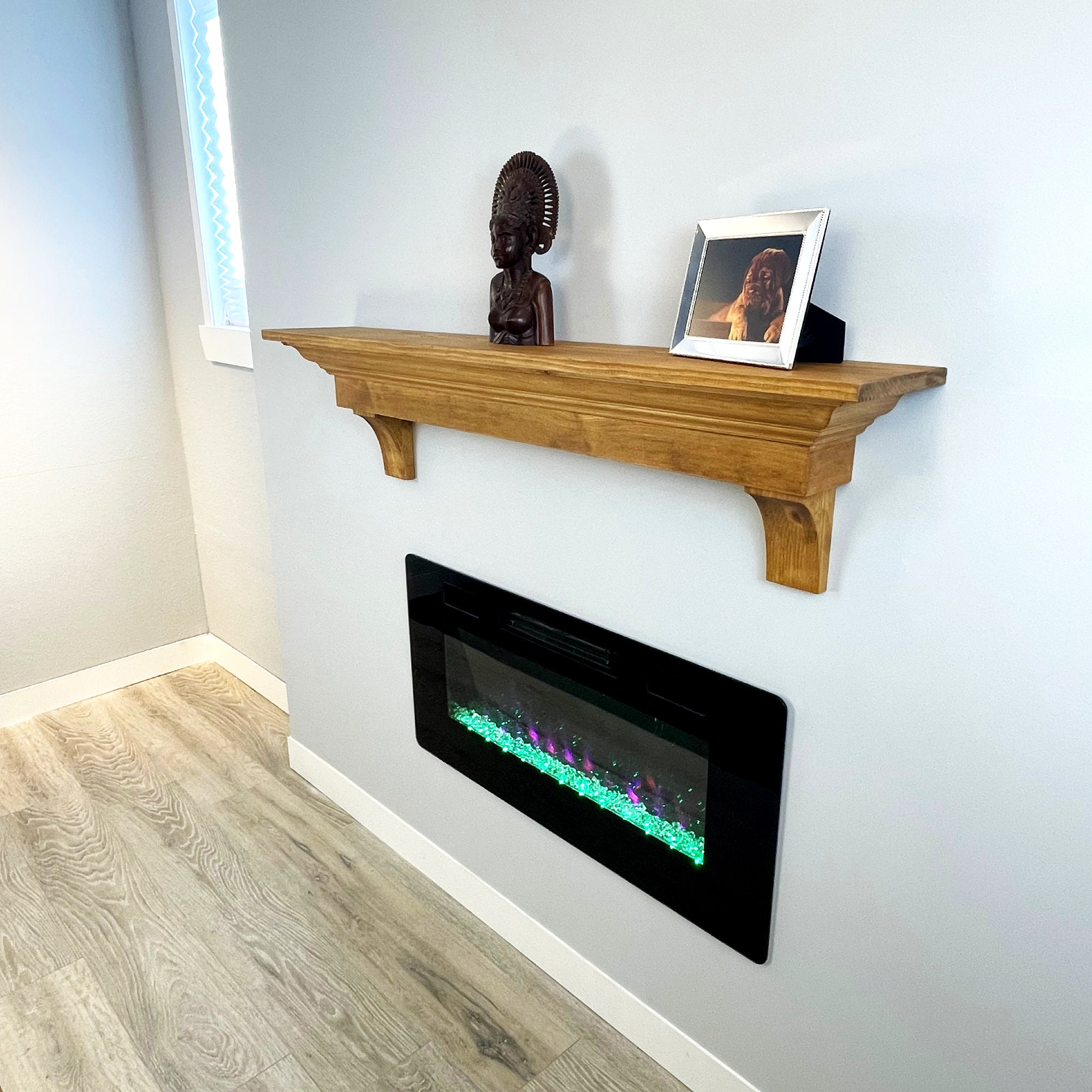 Custom Mantels Floating Fireplace Mantels Fireplace Floating Shelves ...