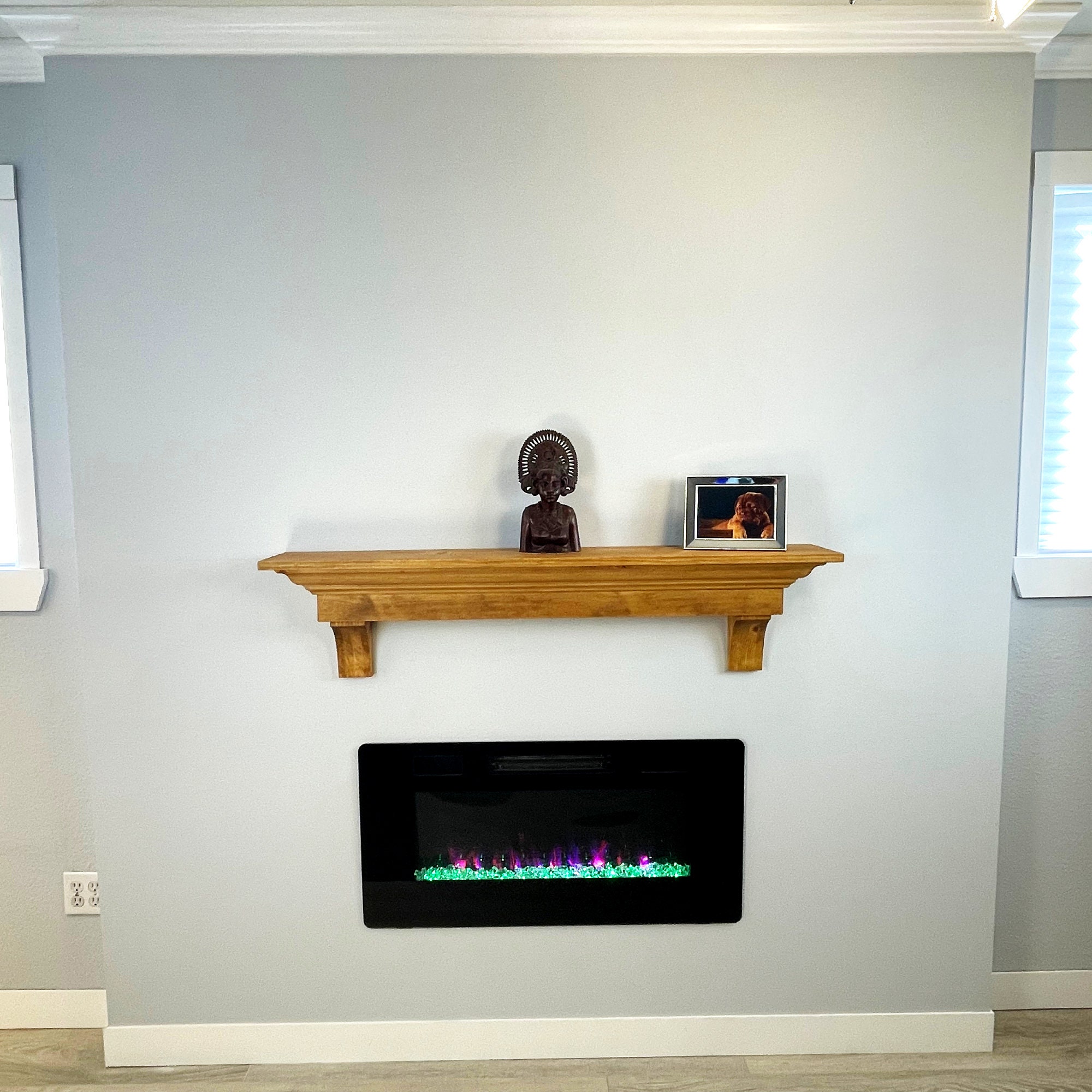 Custom Mantels Floating Fireplace Mantels Fireplace Floating Shelves ...