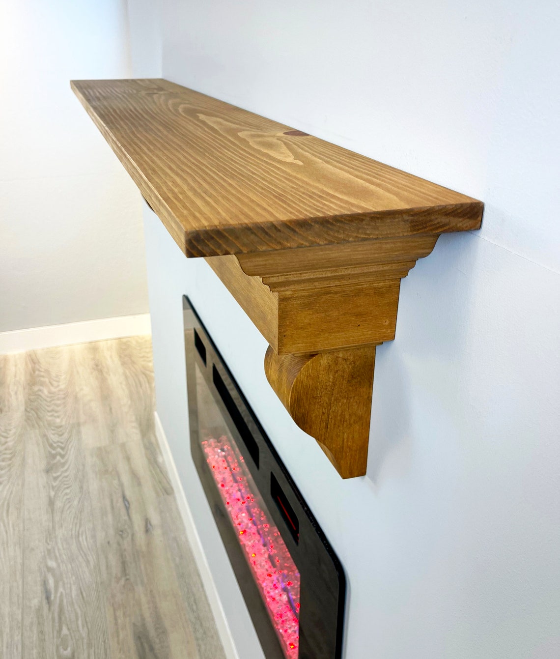 Custom Mantels Floating Fireplace Mantels Fireplace Floating - Etsy