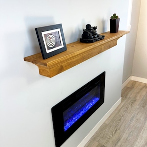 Custom Mantels Floating Fireplace Mantels Fireplace Floating Shelves ...