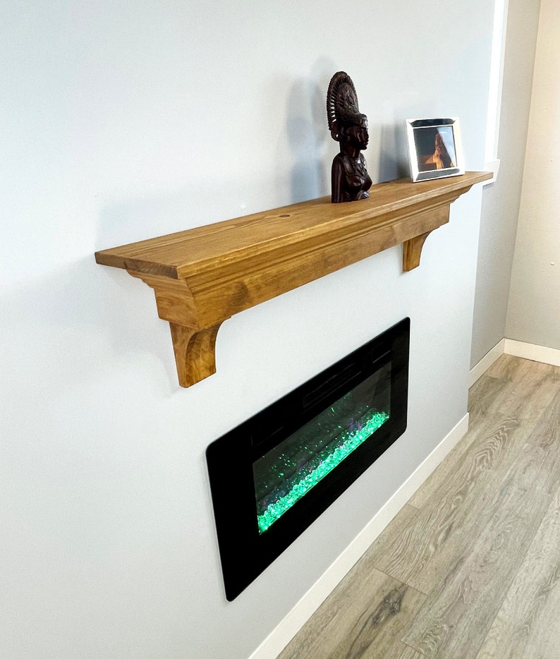 Custom Mantels Floating Fireplace Mantels Fireplace Floating Shelves ...
