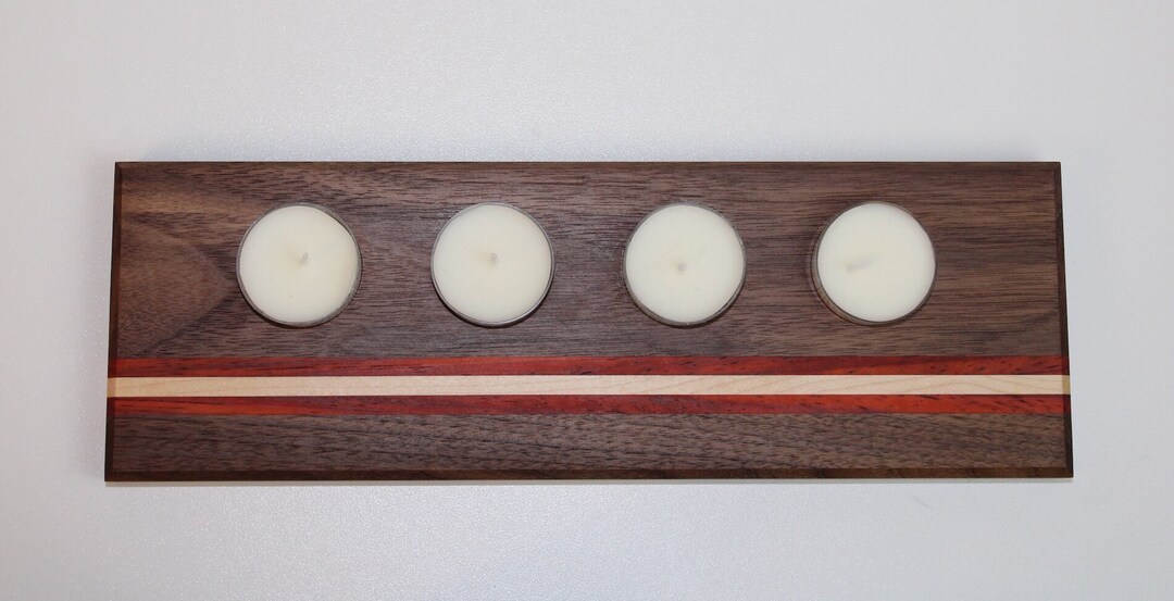 Tea Light Candle Holder T-light Holder Wood Decorative T Light Holder ...