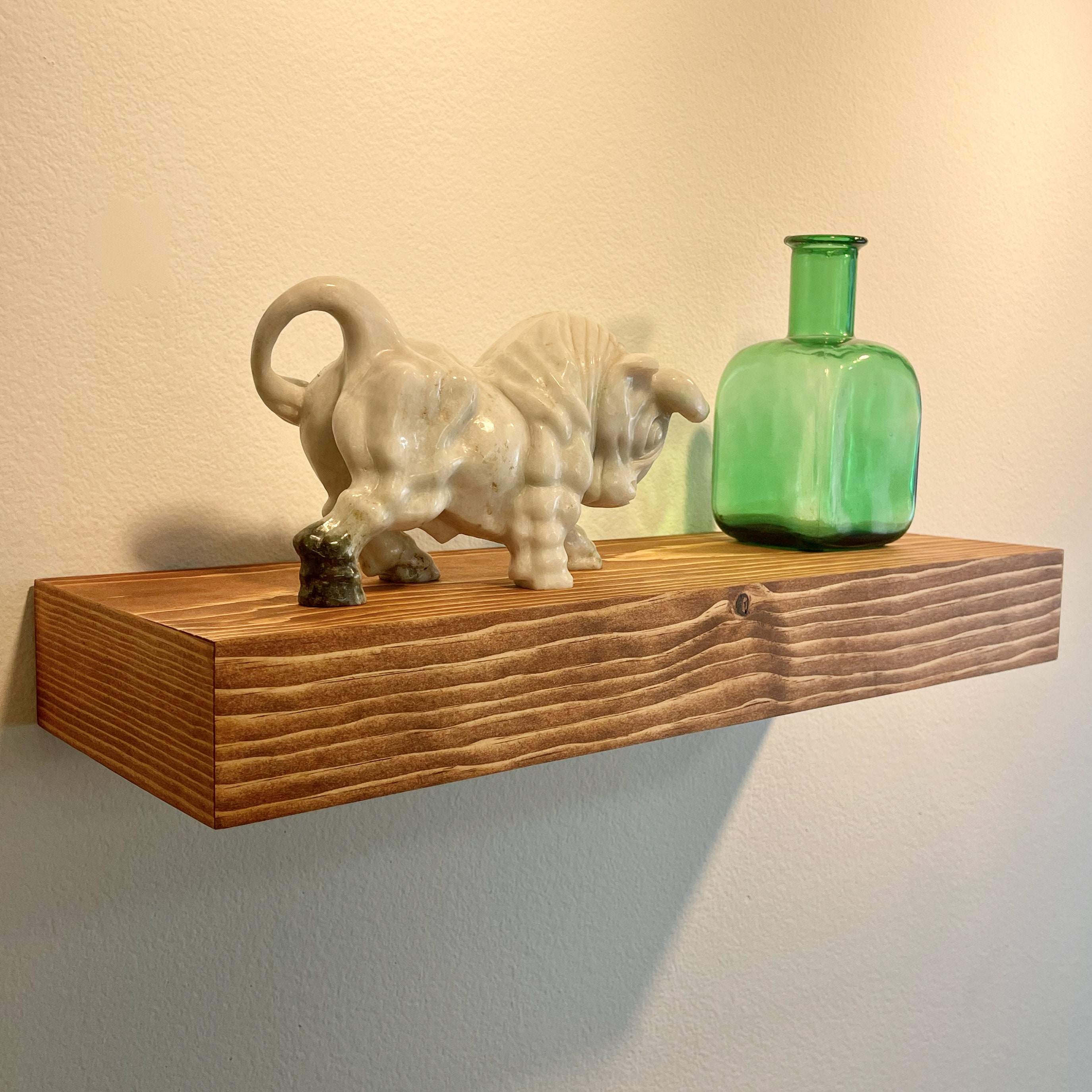 Contemporary Floating Shelves Shelf Wall Decor Fireplace Floating ...