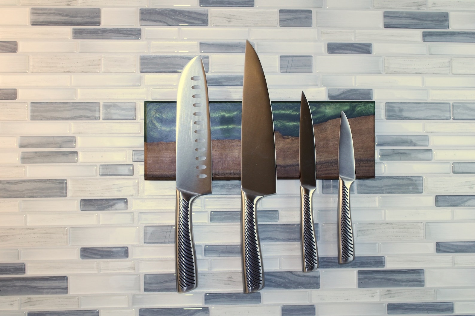 Decorative Magnetic Knife Board Epoxy Knife Holder Epoxy - Etsy