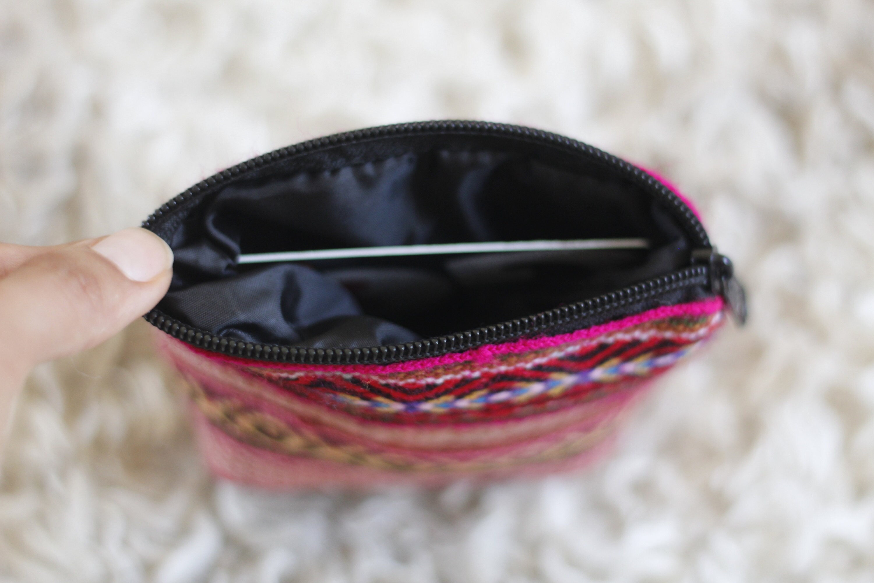 Handmade Peruvian Coin Purse, Wool Wallet, Traditional Inca Wallet in ...