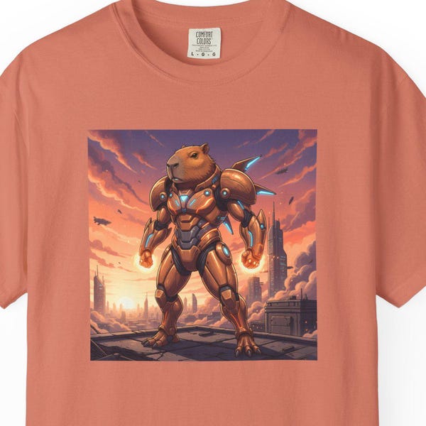 Capybara Iron Man - Etsy