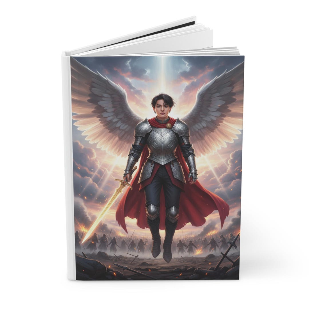 Jungkook Angel Journal, K-pop Fan Gift, Avenging Angel Diary, Bighit ...