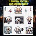 Einstein Stickers: Science Decals, Laptop & Water Bottle Stickers - Etsy