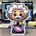 Einstein Stickers: Science Decals, Laptop & Water Bottle Stickers - Etsy