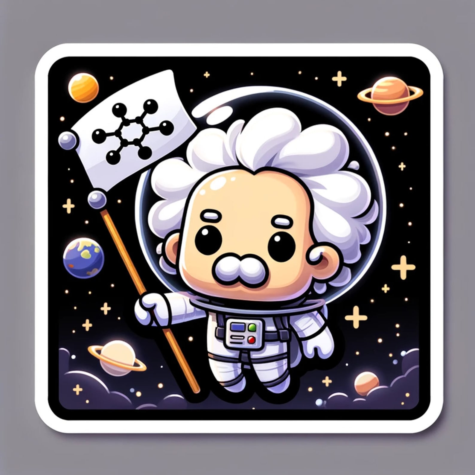 11 Einstein Stickers Science Stickers Science Decals - Etsy