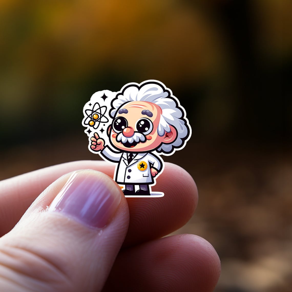Einstein Sticker Sheet, Science Stickers, Science Decals, Cute Stickers ...