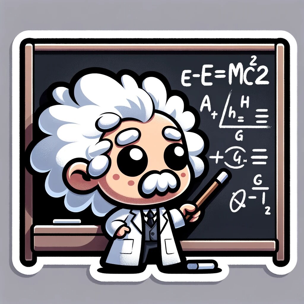 11 Einstein Stickers Science Stickers Science Decals - Etsy